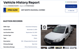 Smart Car Check - VIN check to get UK Vehicle history
