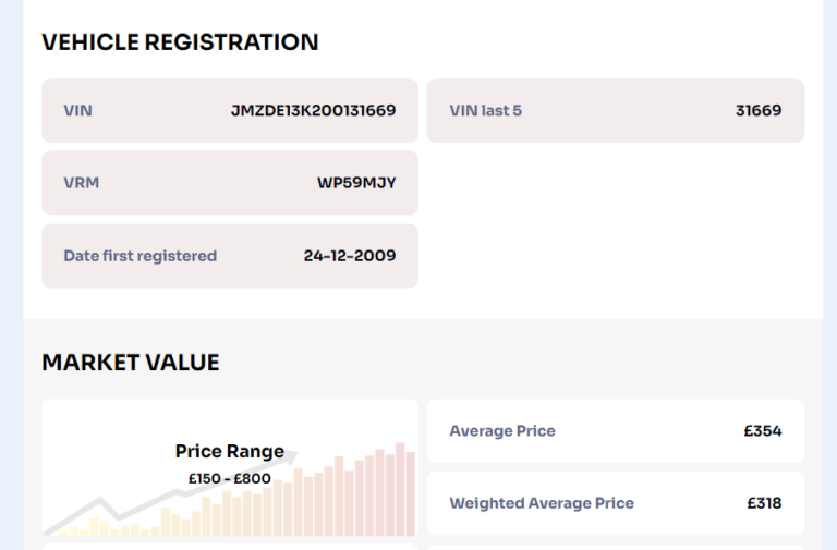 Smart Car Check - VIN check to get UK Vehicle history