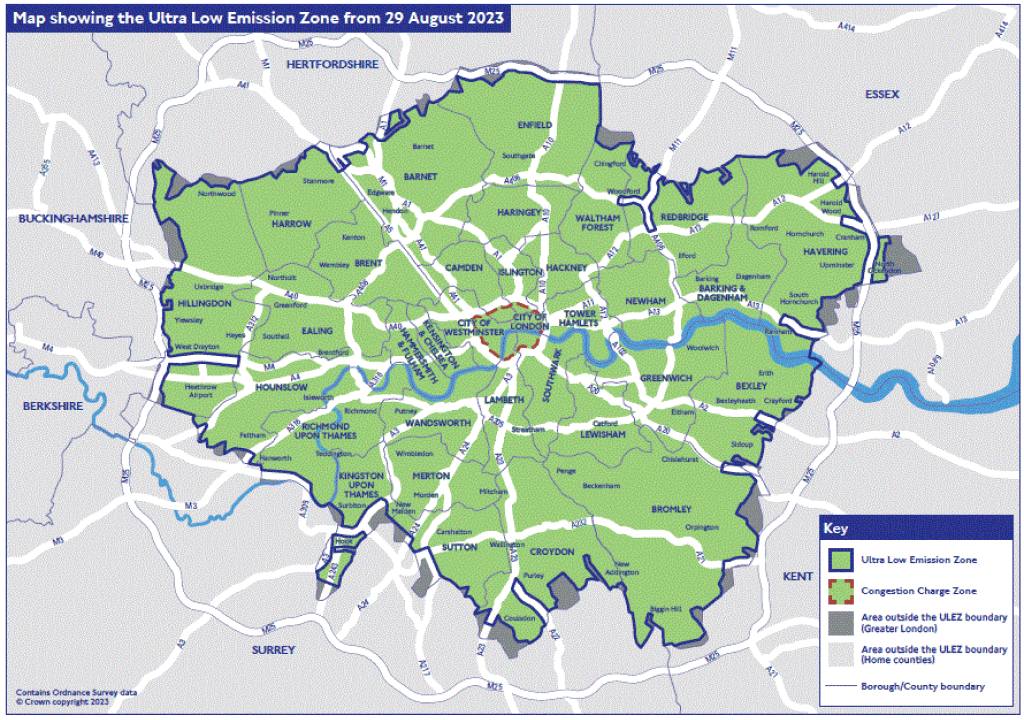 London Ultra Low Emission Zone (ULEZ) | All You Need To Know