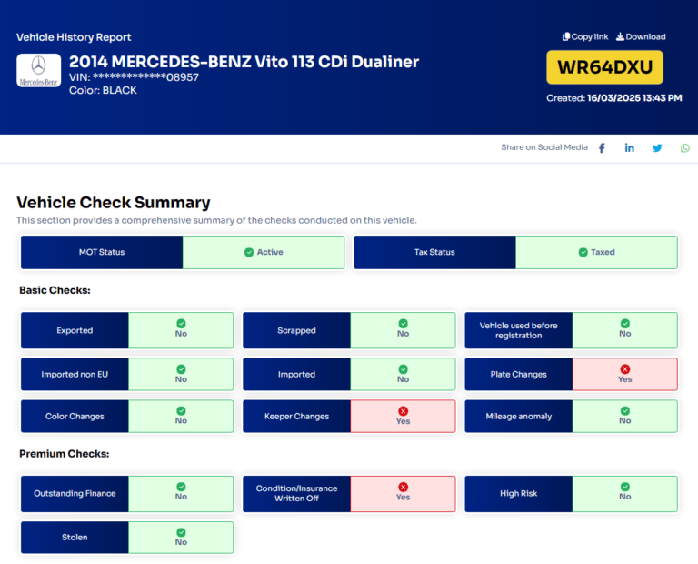 MOT History Check – View UK MOT Records & Vehicle Status